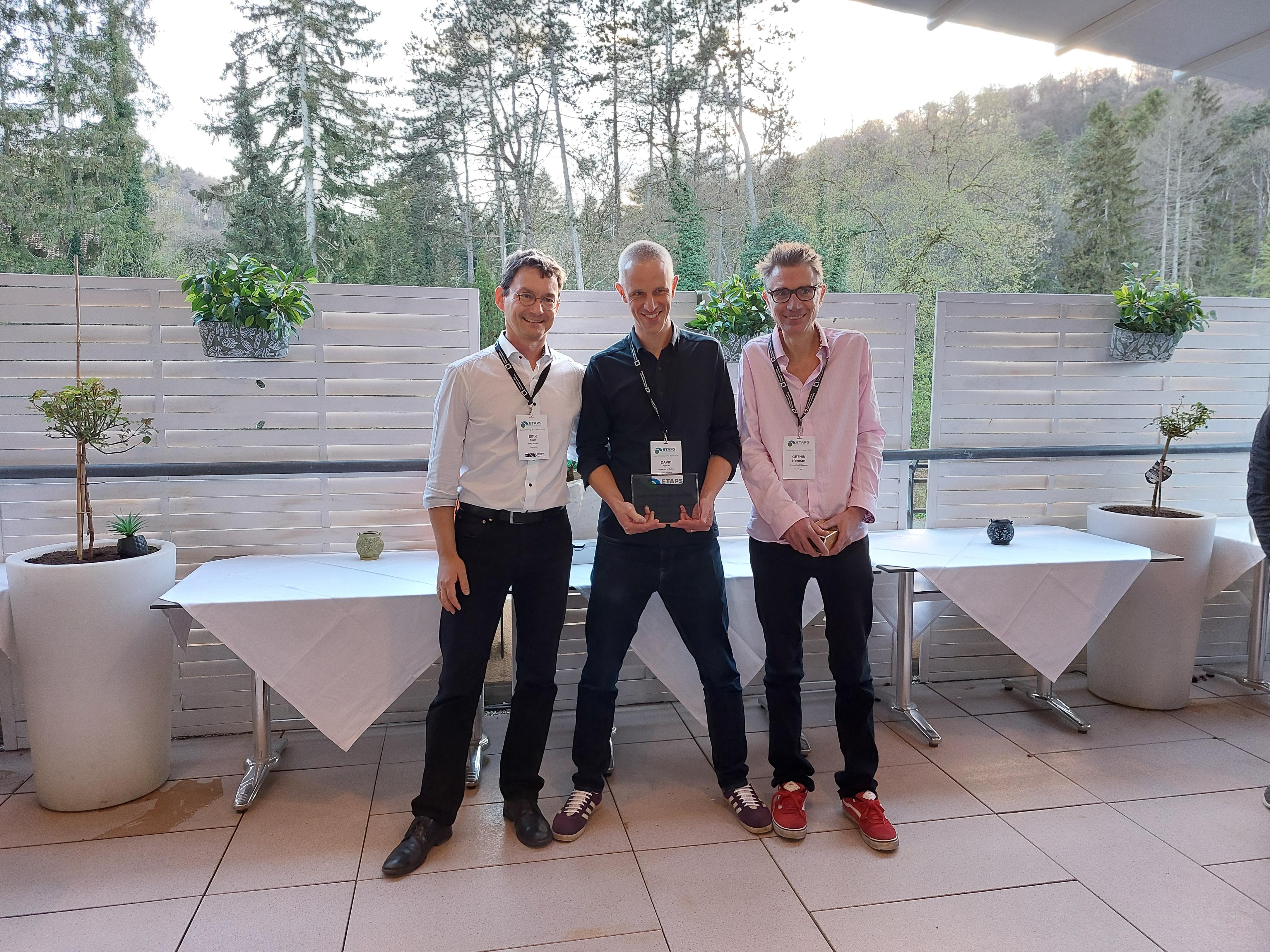 Academic team behind preeminent software tool recognised with ETAPS award